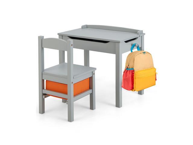 Click here for SlickBlue Wood Activity Kids Table and Chair Set w... prices