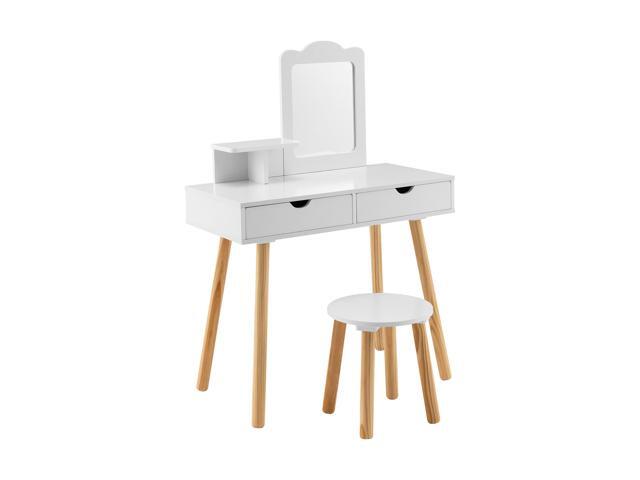 Click here for SlickBlue Kid Vanity Table Chair Set with Mirror a... prices