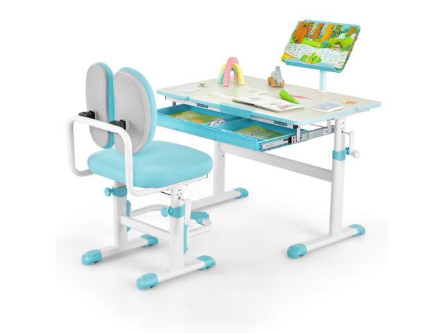 Click here for SlickBlue Height-Adjustable Kids Study Desk and Ch... prices
