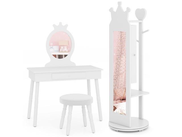 Click here for SlickBlue Kids Room Furniture Set Princess Vanity... prices