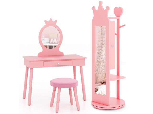 Click here for SlickBlue Kids Room Furniture Set Princess Vanity... prices