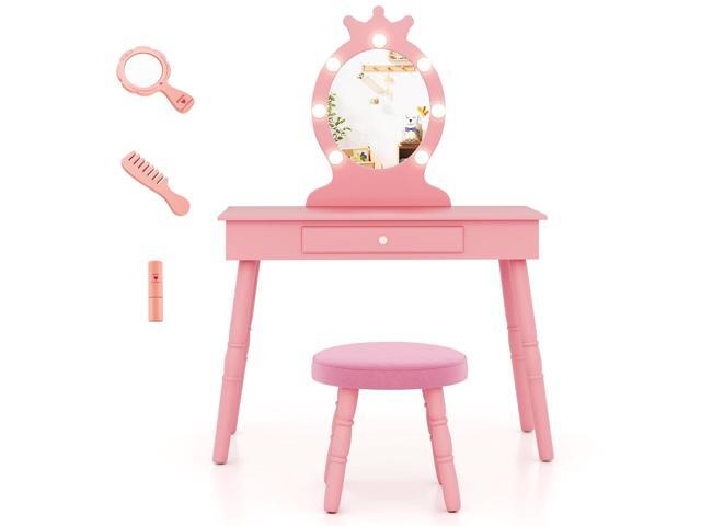 Click here for SlickBlue Kids Vanity Set with Lighted Mirror with... prices