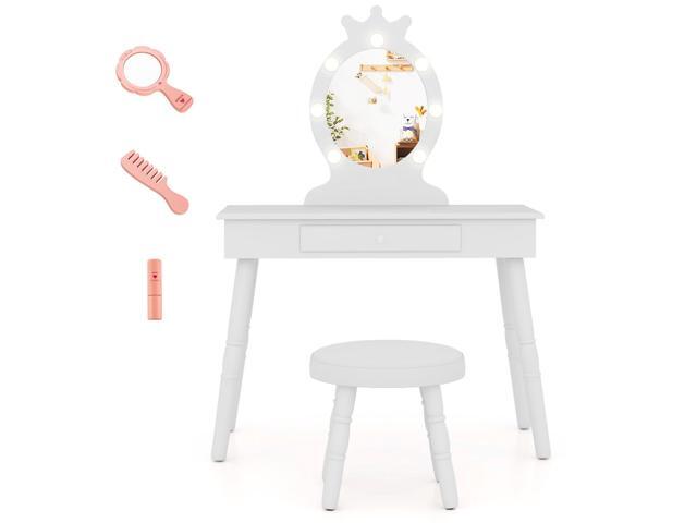 Click here for SlickBlue Kids Vanity Set with Lighted Mirror with... prices