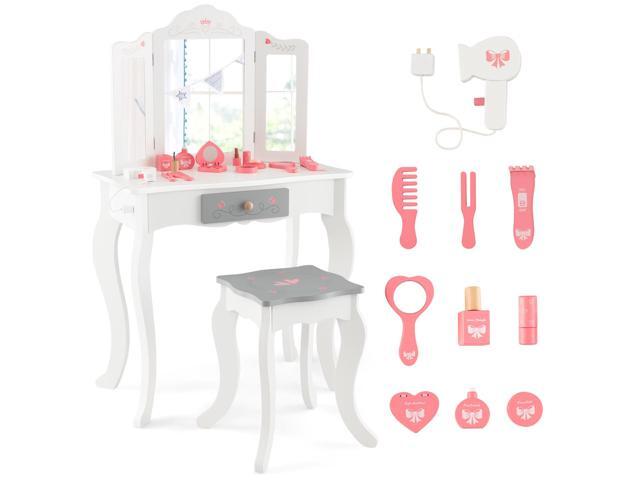 Click here for SlickBlue Kids Vanity Set with Tri-folding Mirror prices
