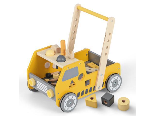 Click here for SlickBlue 2-in-1 Wooden Baby Walker with Adjustabl... prices