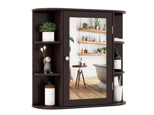 Click here for SlickBlue Wall-Mounted Bathroom Mirror Cabinet wit... prices