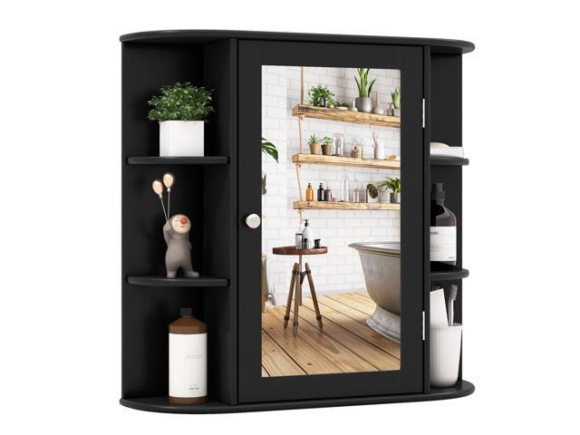 Click here for SlickBlue Wall-Mounted Bathroom Mirror Cabinet wit... prices