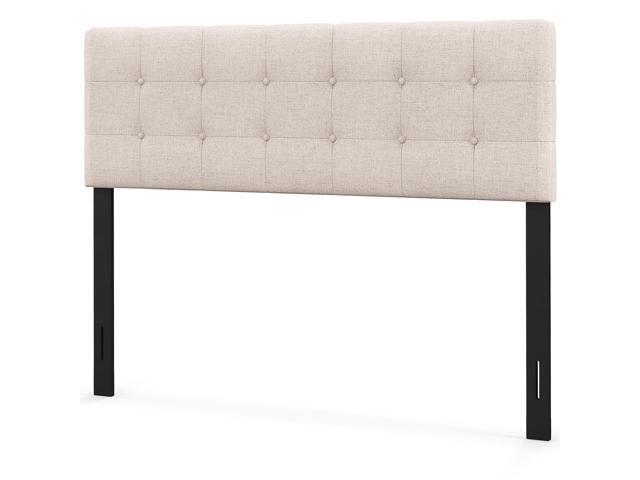 Click here for SlickBlue Linen Upholstered Headboard with Solid R... prices