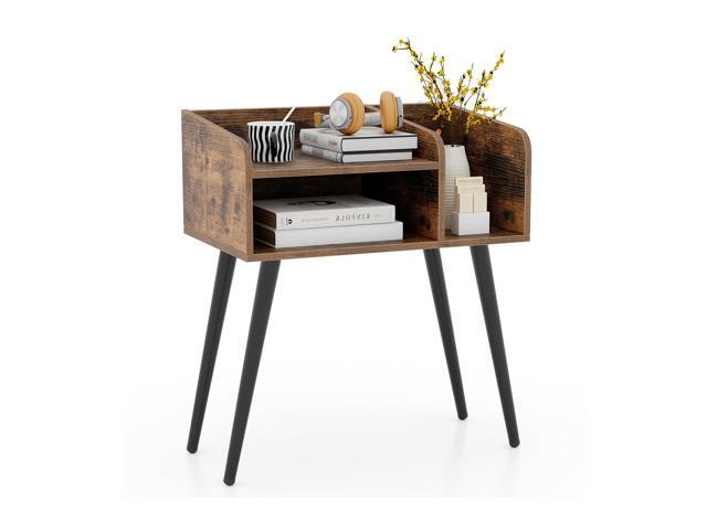 Click here for SlickBlue Mid Century Modern Nightstand with Open... prices