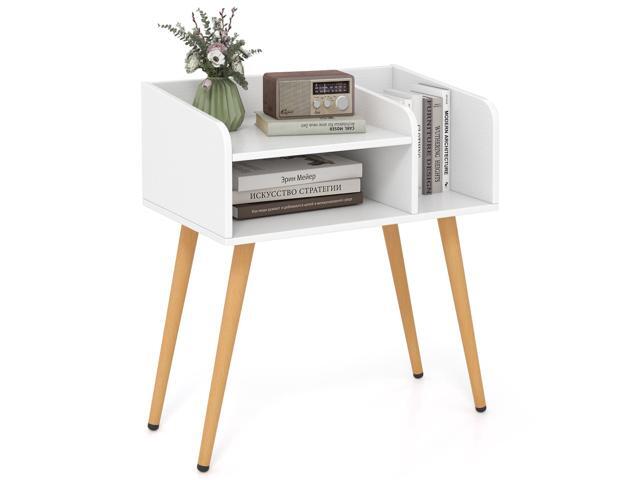 Click here for SlickBlue Mid Century Modern Nightstand with Open... prices
