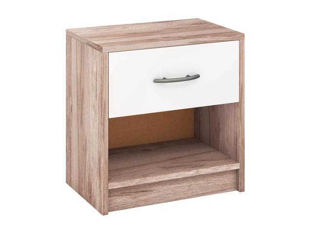 Click here for SlickBlue Bedside Table Nightstand with Drawer and... prices