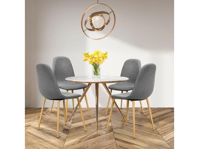 Click here for SlickBlue Set of 4 Gray Accent Dining Chairs prices