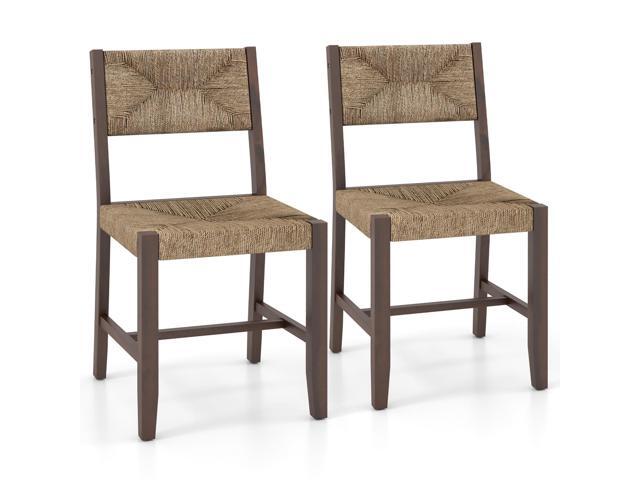 Click here for SlickBlue Wooden Dining Chair Set of 2 for Kitchen... prices