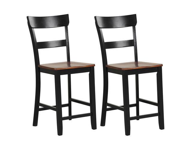 Click here for SlickBlue Farmhouse Dining Bar Stool Set of 2 with... prices