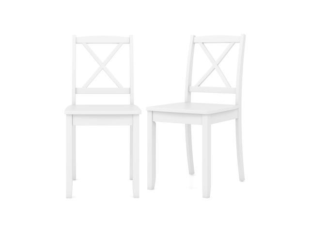 Click here for SlickBlue Wood Dining Chair Set of 2 with Rubber W... prices