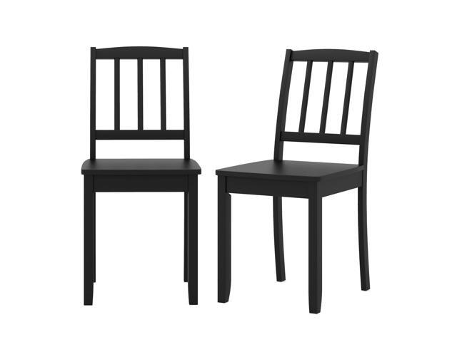 Click here for SlickBlue Wood Dining Chair Set of 2 with Rubber W... prices