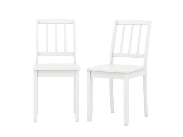 Click here for SlickBlue Wood Dining Chair Set of 2 with Rubber W... prices