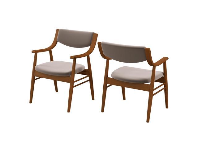 Click here for SlickBlue Wooden Dining Chair Set of 2 with Padded... prices