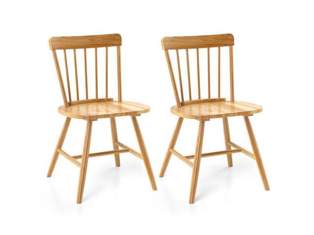 Click here for SlickBlue Farmhouse Kitchen Chair Set of 2 with Ru... prices