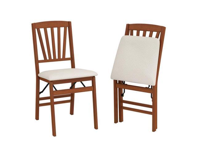 Click here for SlickBlue Folding Dining Chairs Set of 2 with Padd... prices