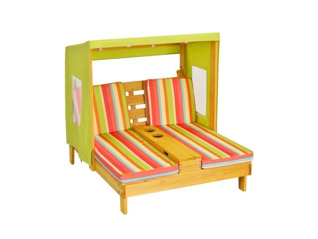 Click here for SlickBlue Kids Patio Lounge Chair with Cup Holders... prices