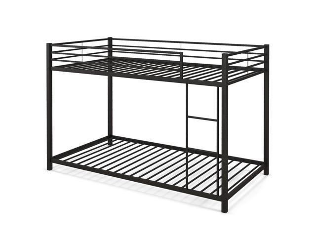 Click here for SlickBlue Low Profile Twin Over Twin Metal Bunk Be... prices