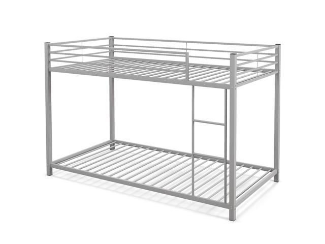 Click here for SlickBlue Low Profile Twin Over Twin Metal Bunk Be... prices