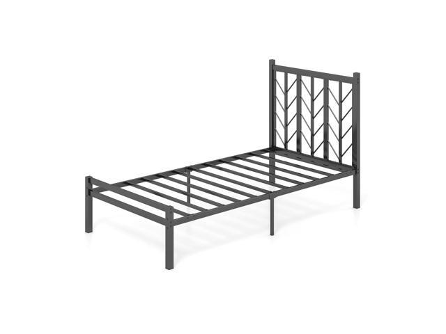 Click here for SlickBlue Twin Size Platform Bed with Headboard an... prices