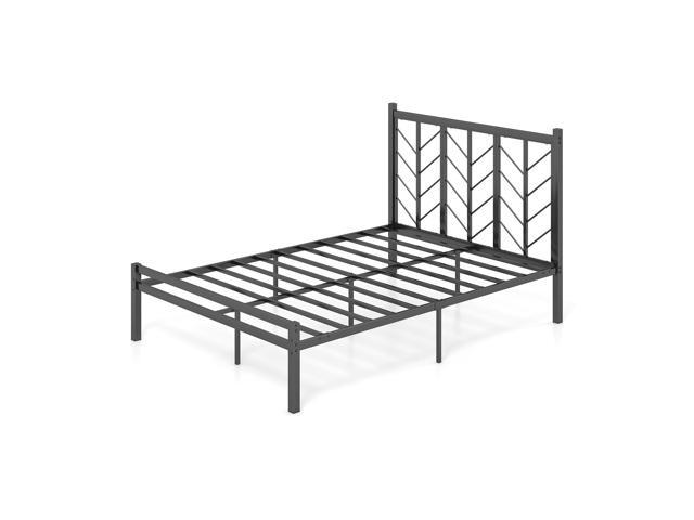 Click here for SlickBlue Full Size Platform Bed with Headboard an... prices