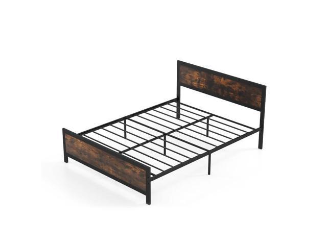Click here for SlickBlue Metal Bed Frame with Headboard and Footb... prices