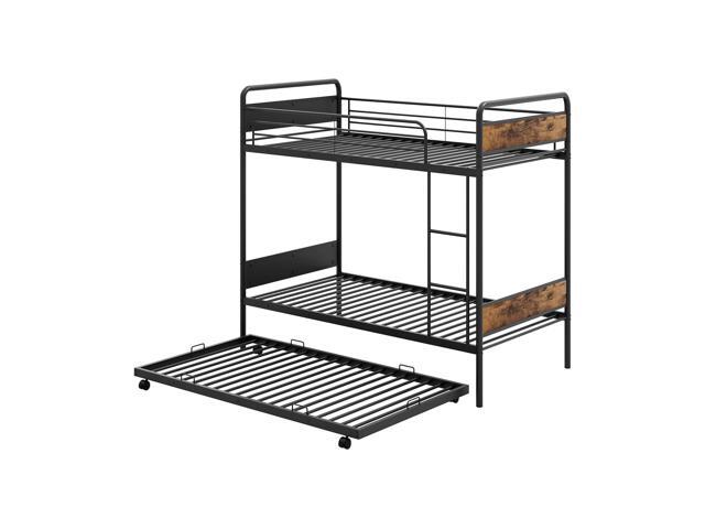 Click here for SlickBlue Twin Over Twin Bunk Bed with Trundle wit... prices