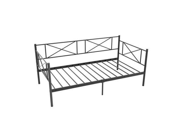 Click here for SlickBlue Twin Size Platform Bed with Heavy-duty M... prices