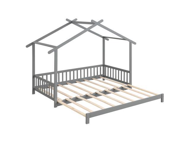 Click here for SlickBlue Extendable House Bed Twin to King Daybed... prices