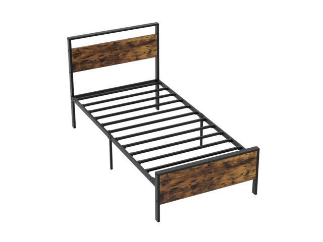 Click here for SlickBlue Twin Metal Bed Frame Industrial Platform... prices