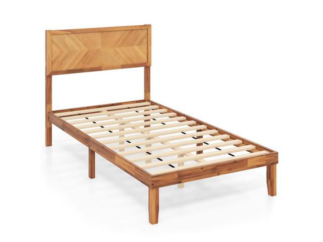 Click here for SlickBlue Bed Frame with Headboard and Storage Spa... prices