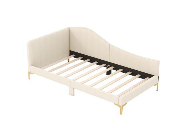 Click here for SlickBlue Upholstered Daybed with Metal Legs and W... prices