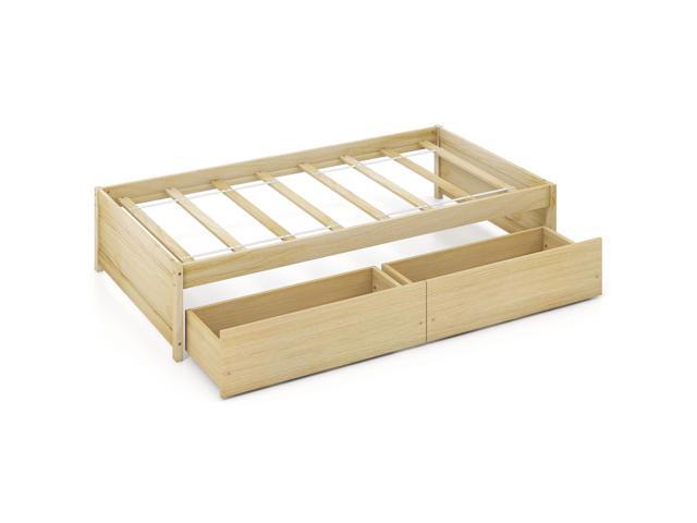 Click here for SlickBlue Captain Bed with 2 Drawers and Slats Sup... prices