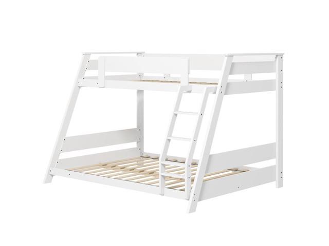Click here for SlickBlue Twin Over Full Low Bunk Bed with Reversi... prices