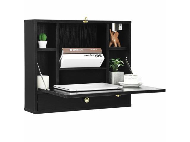 Click here for SlickBlue Wall Mounted Folding Laptop Desk Hideawa... prices