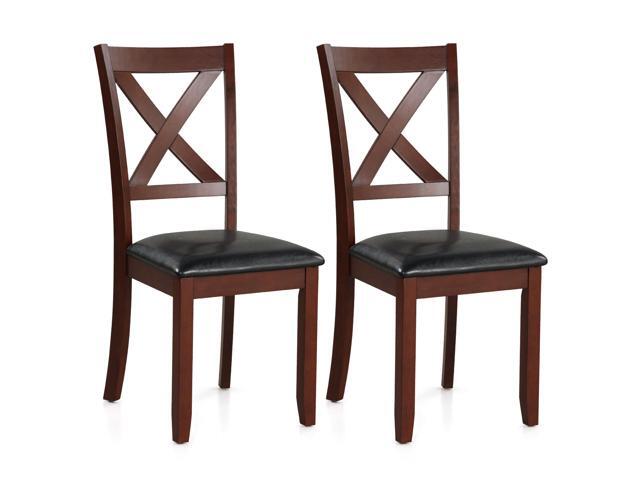 Click here for SlickBlue Set of 2 Wooden Kitchen Dining Chair wit... prices