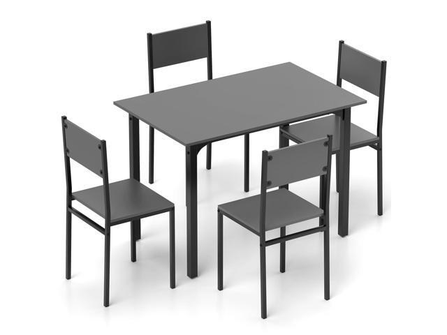 Click here for SlickBlue 5 Piece Dining Table Set Industrial Styl... prices