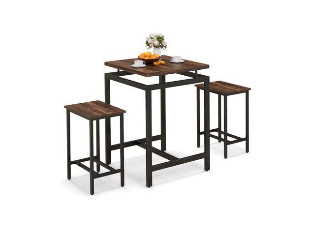 Click here for SlickBlue 3 Pieces Pub Dining Table Set with Float... prices
