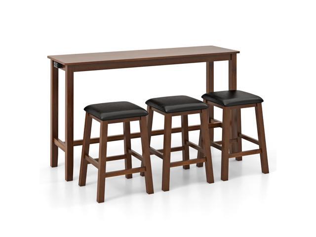 Click here for SlickBlue 4-Piece Bar Table Set Counter-Height Tab... prices