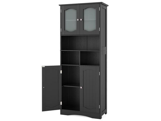 Click here for SlickBlue 58.5 Inch Freestanding Linen Bathroom St... prices