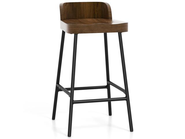 Click here for SlickBlue Industrial 24.5 Inches Bar Stool with Ba... prices