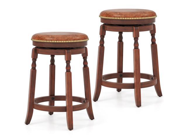 Click here for SlickBlue 24 Inch Swivel Bar Stool Set of 2 with U... prices