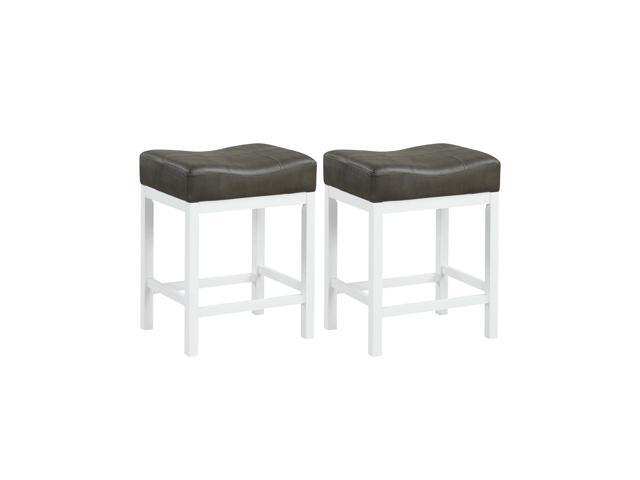 Click here for SlickBlue 24.5 Inches Linen Fabric Saddle Stools S... prices