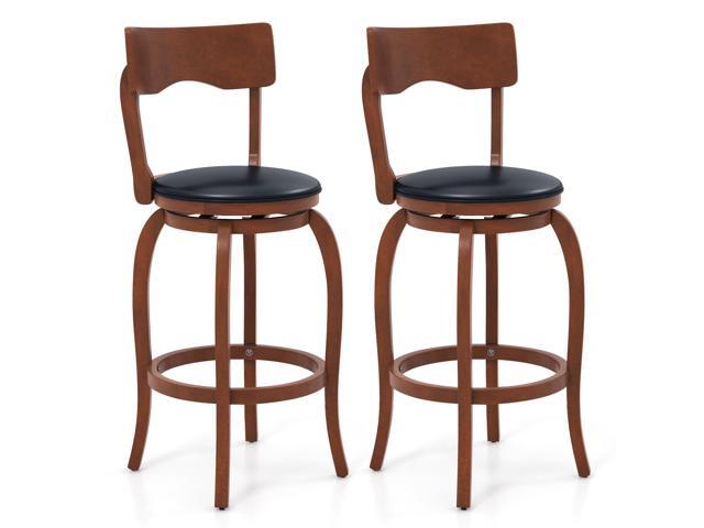 Click here for SlickBlue Swivel Bar Stools Set of 2 with Rubber W... prices