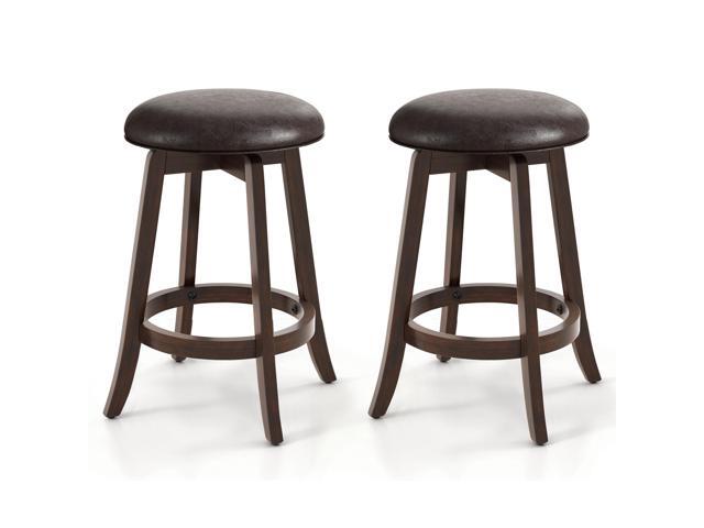 Click here for SlickBlue Set of 2 Upholstered PU Leather Bar Stoo... prices