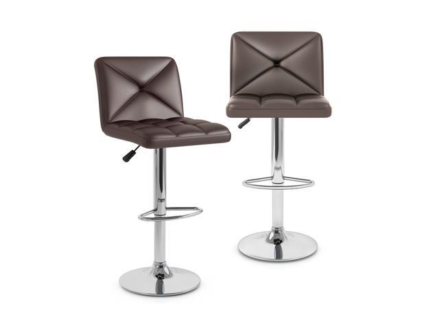 Click here for SlickBlue PU Leather Upholstered Bar Stools Set of... prices